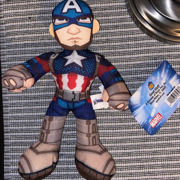 Marvel | Toys | Marvel Avengers Captain America Good Stuff Plush Toy ...